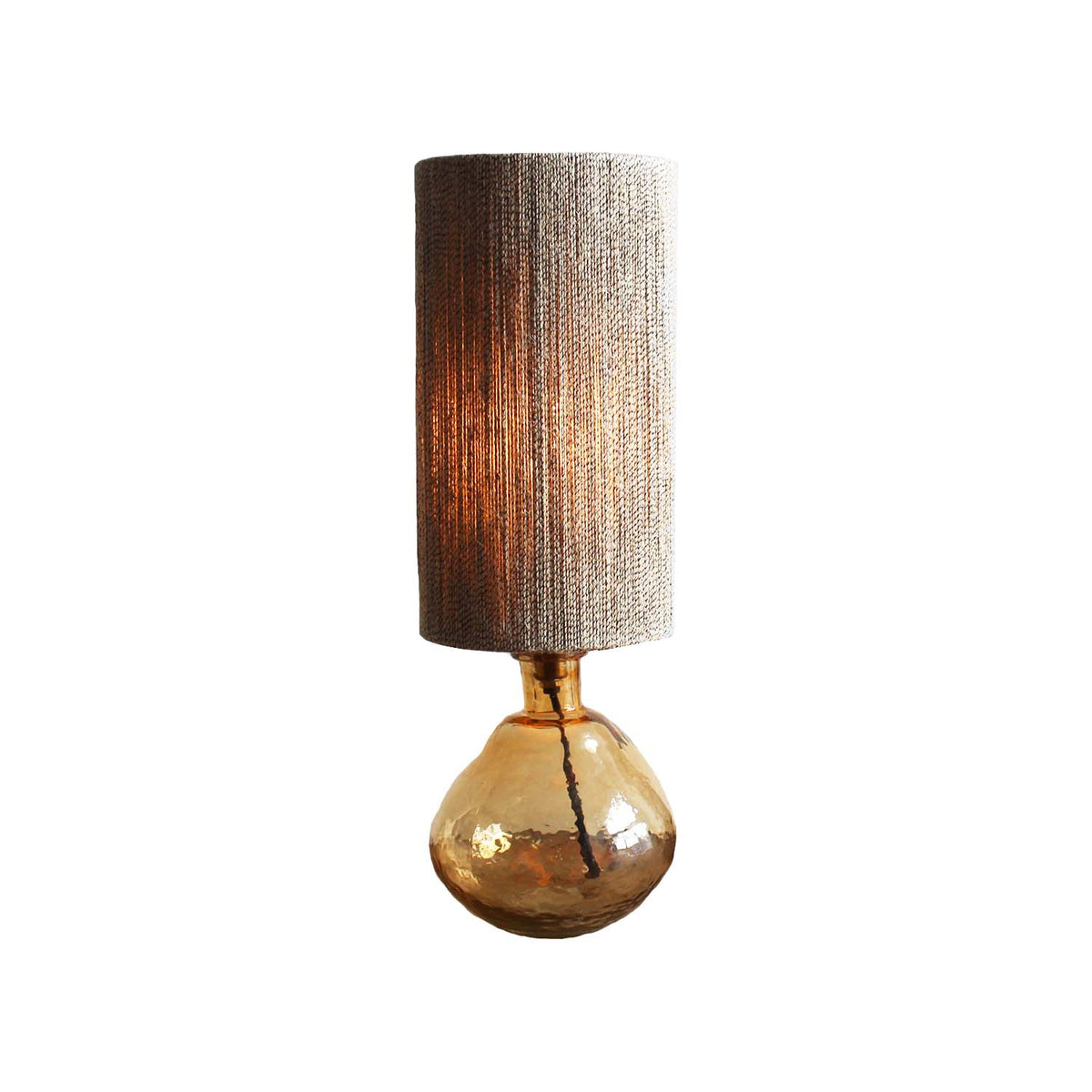 Warm Amber 'Augusta' Table Lamp – The Deco Shop Ltd