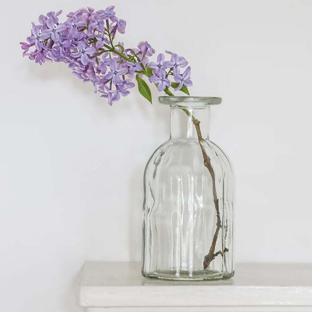 Small Clear Ripple Glass Vase – The Deco Shop Ltd