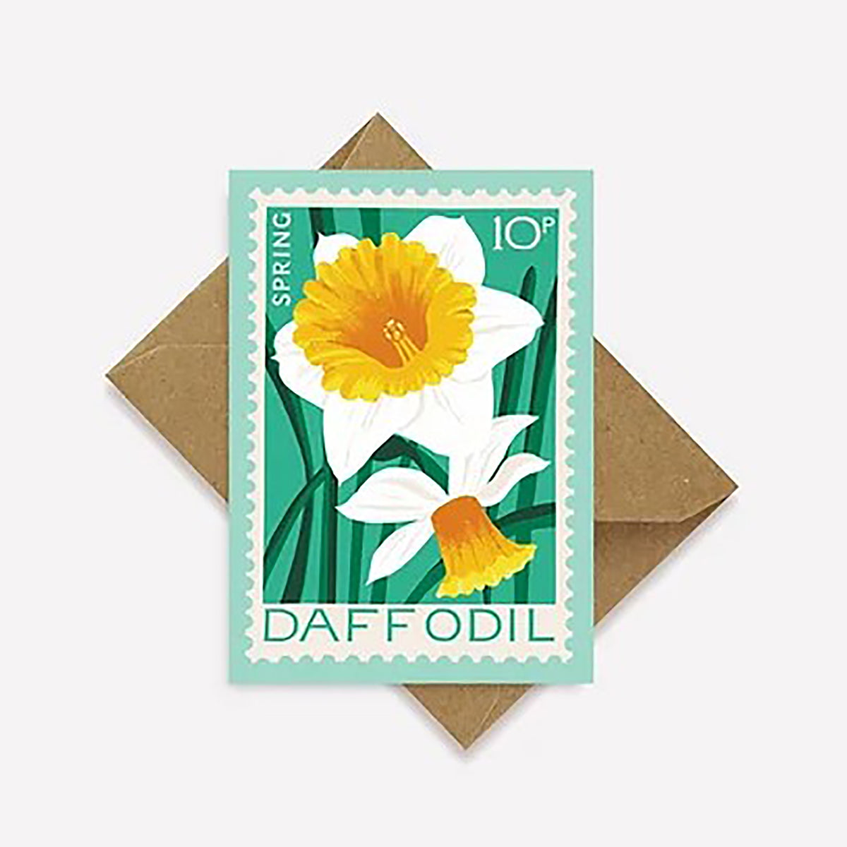 Mini 'Daffodil' Greetings Card – The Deco Shop Ltd