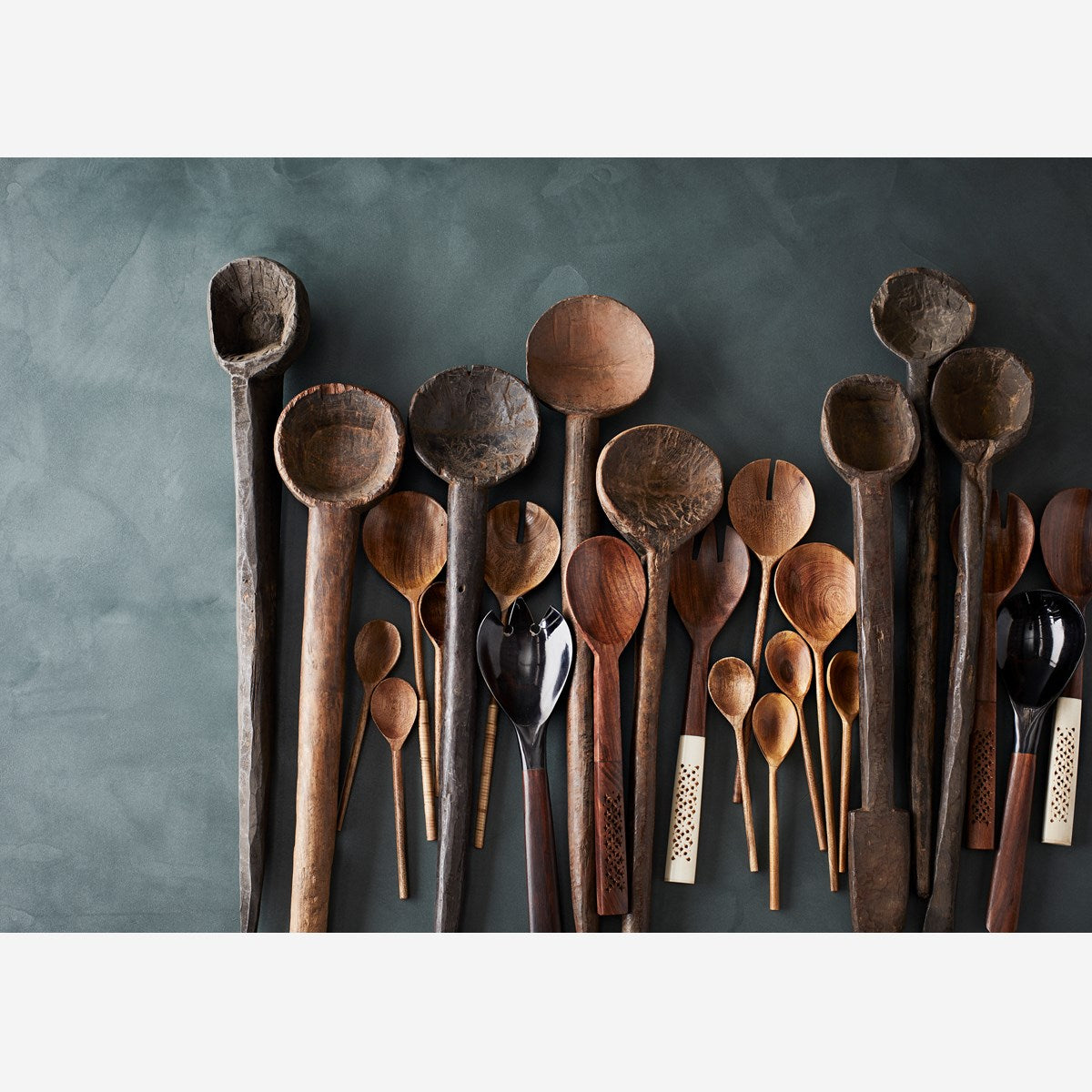 Round Mango Wood Spoon – The Deco Shop Ltd